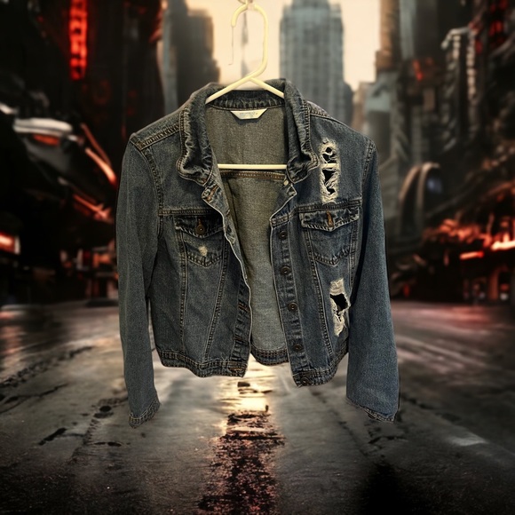 Highway Jeans | Jackets & Coats | Highway Jeans Distressed Destroyed ...